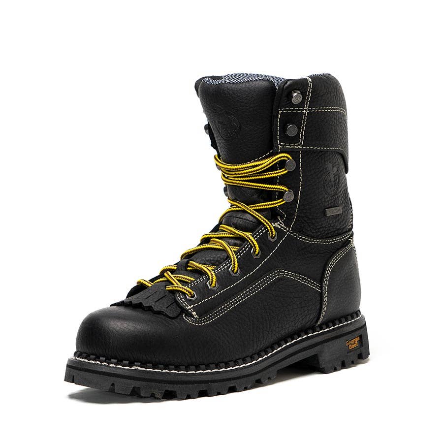 logging boots for men