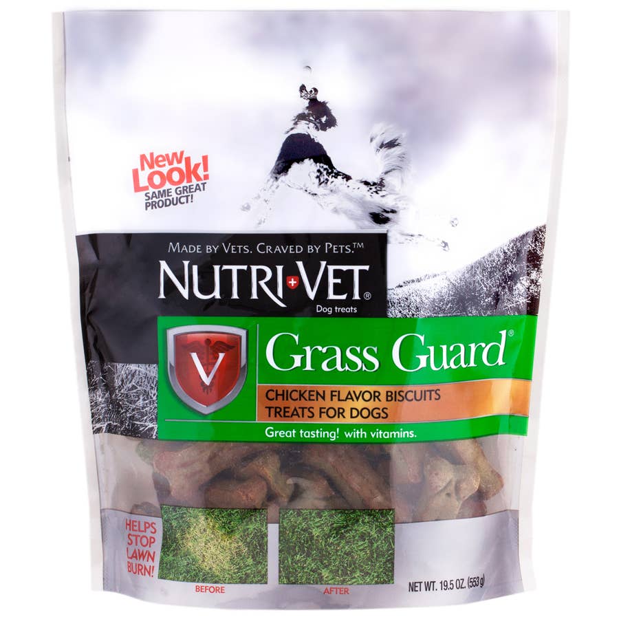 Nutri-Vet Grass Guard Chicken Flavor Biscuit Treats for Dog