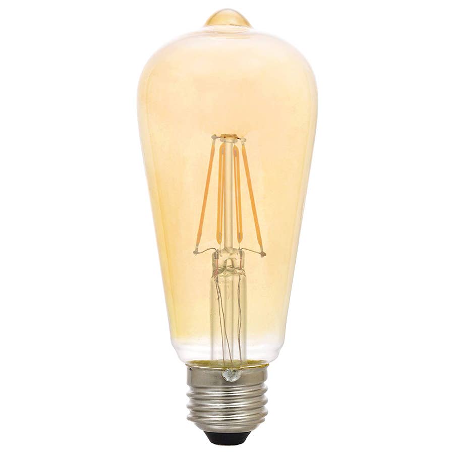 Sylvania Vintage Amber Style ST19 LED Light Bulb