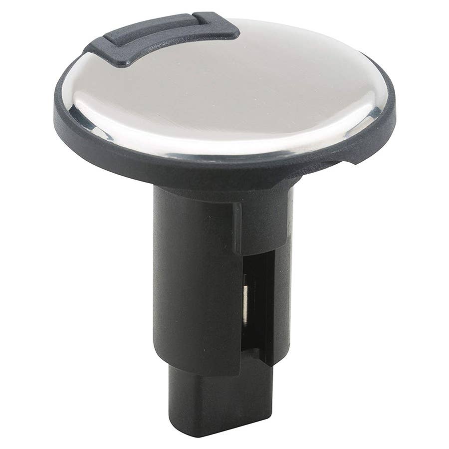 Attwood Lightarmor Round 2-Pin Light Base - Black