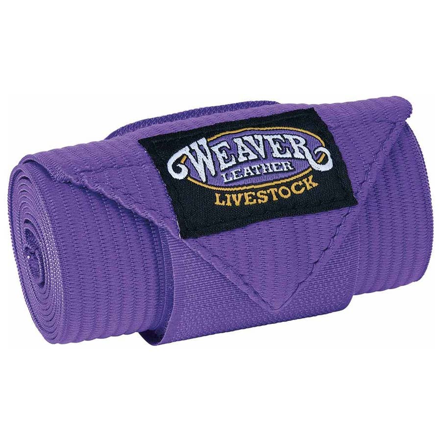 Weaver Leather Sheep and Goat Leg Wraps - 4 pk - purple
