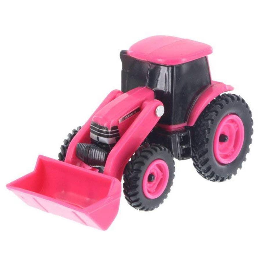 Case IH Pink Tractor with Loader