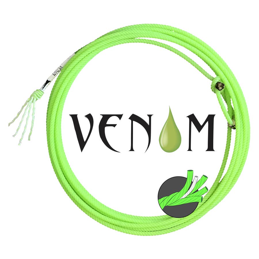 Fast Back Venom 4-Strand Heel Rope - 35'