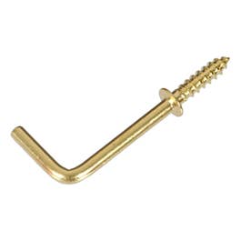 Hardware Essentials Shoulder Hook - Brass