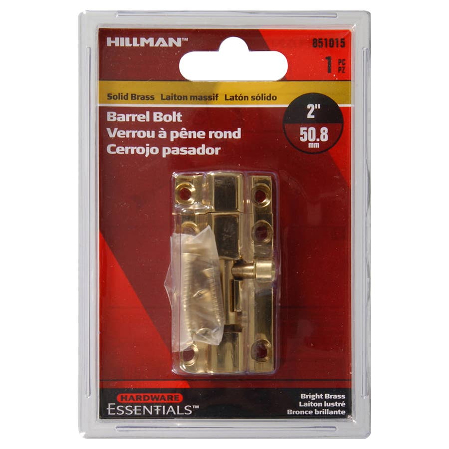 Hardware Essentials Barrel Bolt
