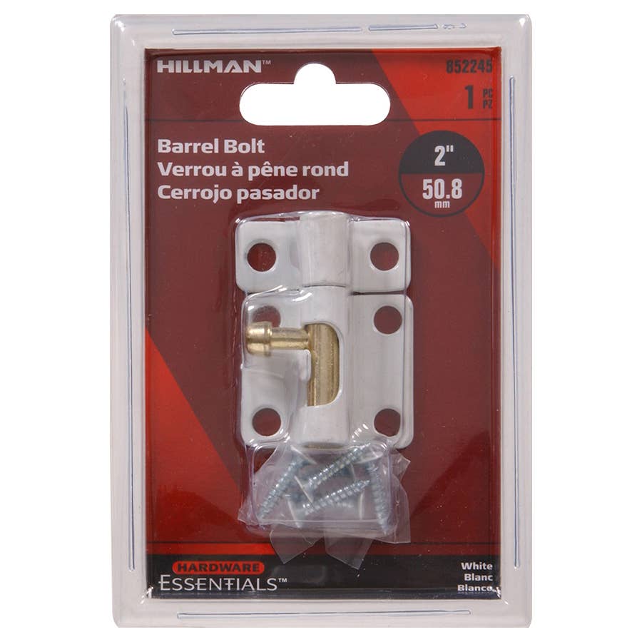 Hardware Essentials Barrel Bolt