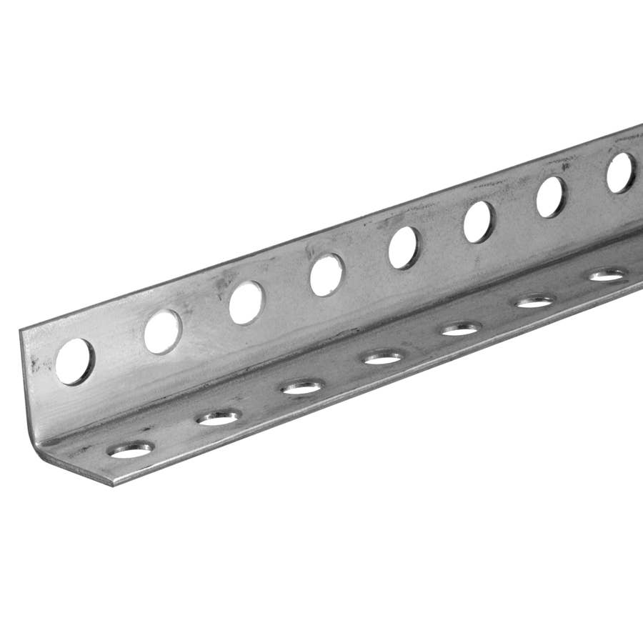 Hillman Plated Steel Perforated Angle