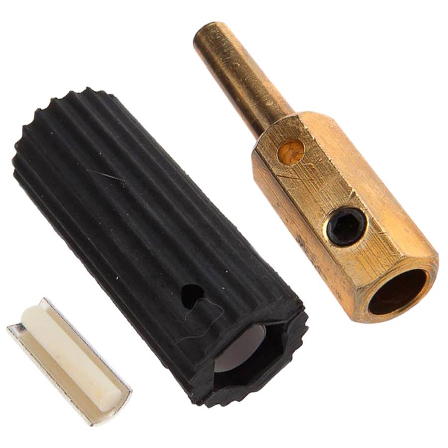 Forney Sure Grip Male Plug with Sleeve