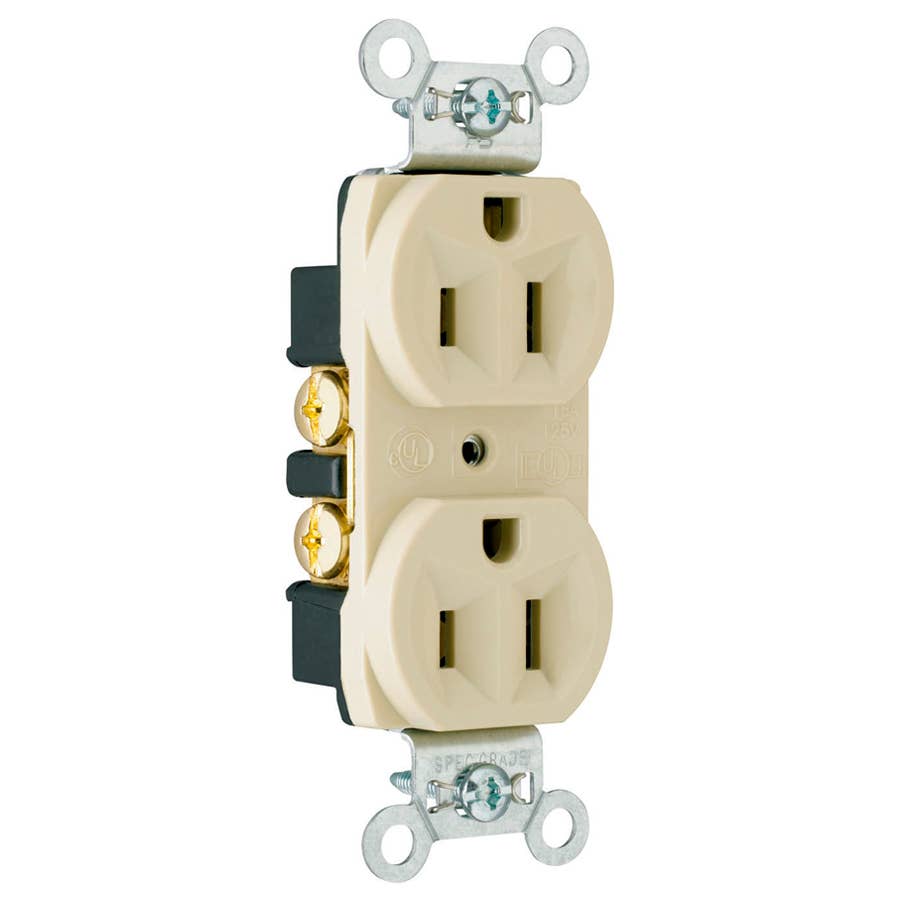 Legrand Commercial-Grade Duplex Outlet