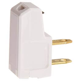 Legrand Pass & Seymour Right Angle Quick Attach Plug - White