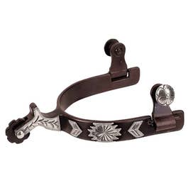 Weaver Men's Antiqued Chap Guard Spurs