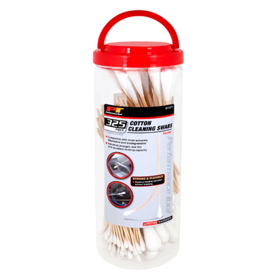 Performance Tool Cotton Cleaning Swab - 325 pcs