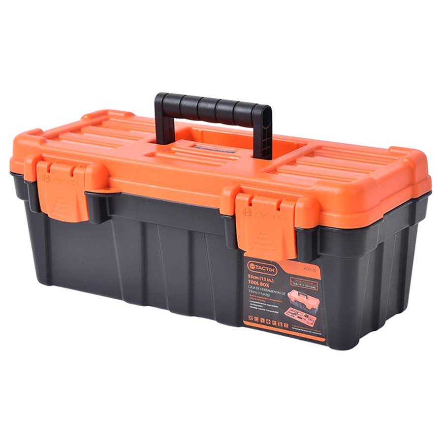 Tactix Plastic Tool Box - 13""