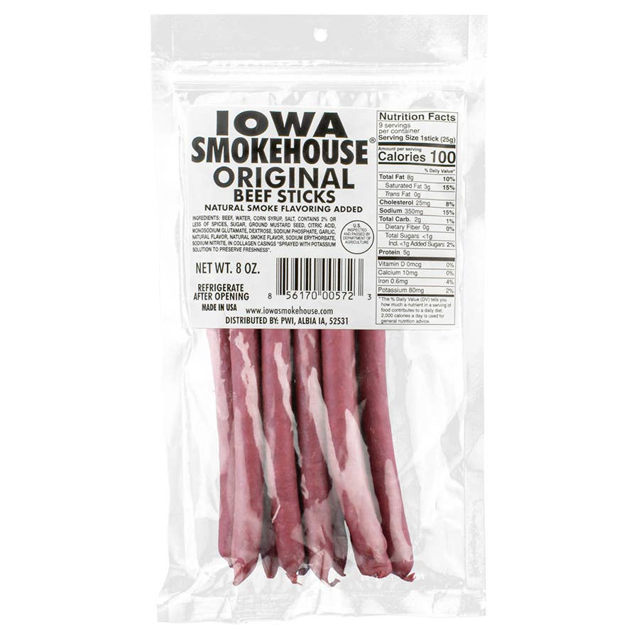 Iowa Smokehouse Beef Sticks