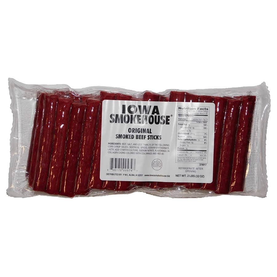 Iowa Smokehouse Smoked Beef Sticks