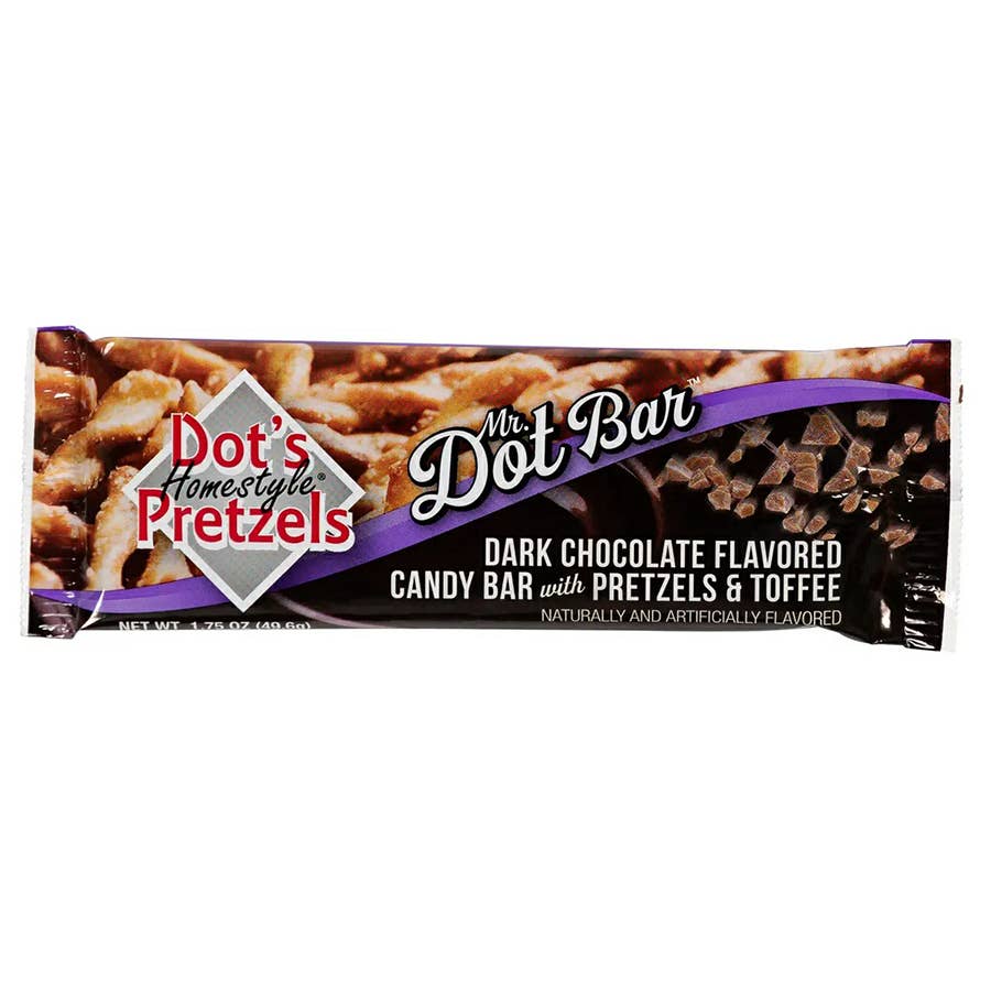 Dot's Pretzels Mr Dot Bar Dark Chocolate