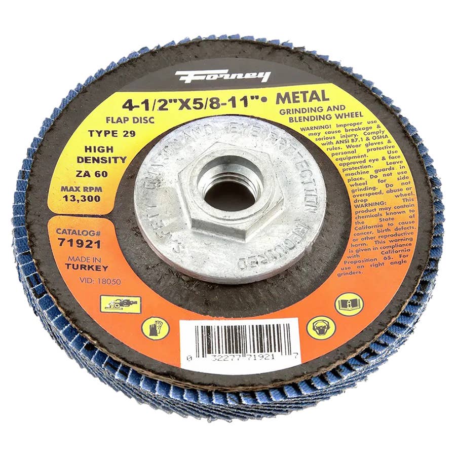 Forney ZA60 Flap Disc 29