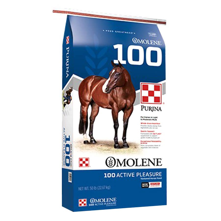 Purina Omolene 100 Active Pleasure Horse Feed