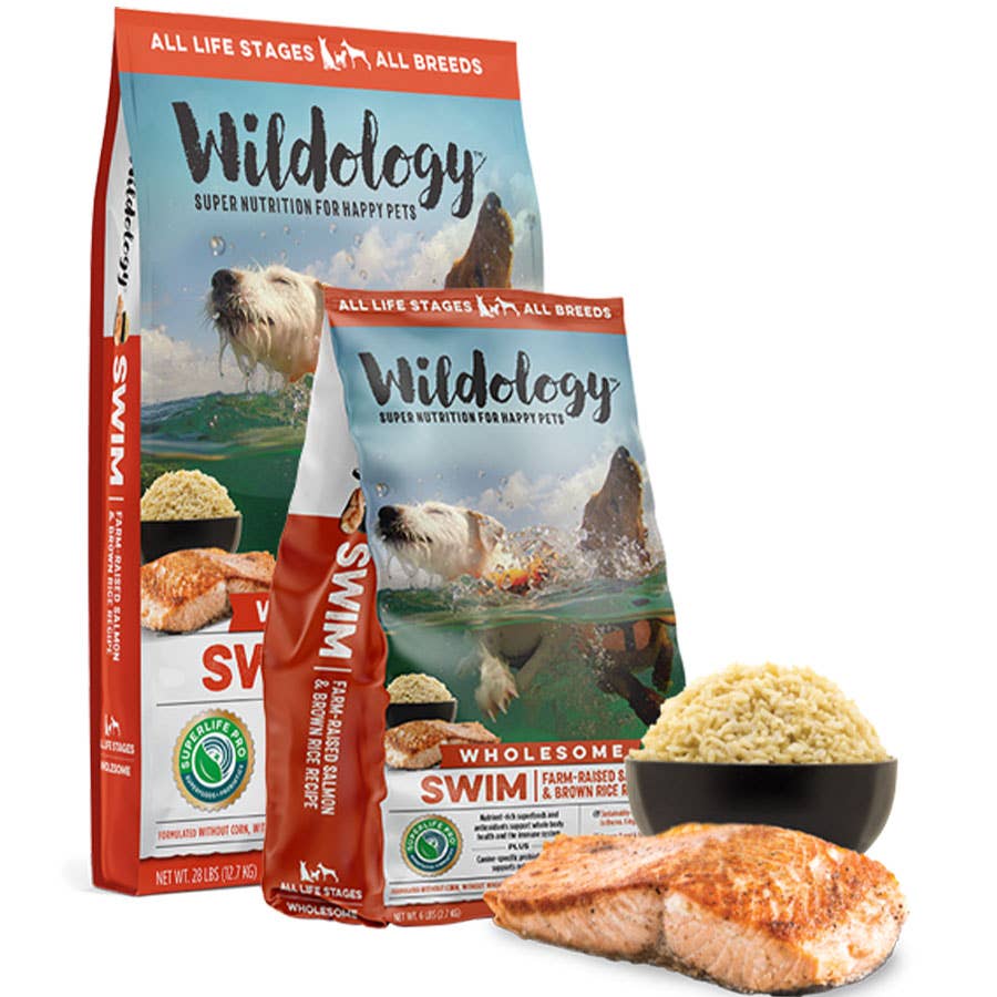 Wildology Swim - Salmon & Brown Rice
