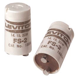 Leviton Fluorescent Starter - 2 pk