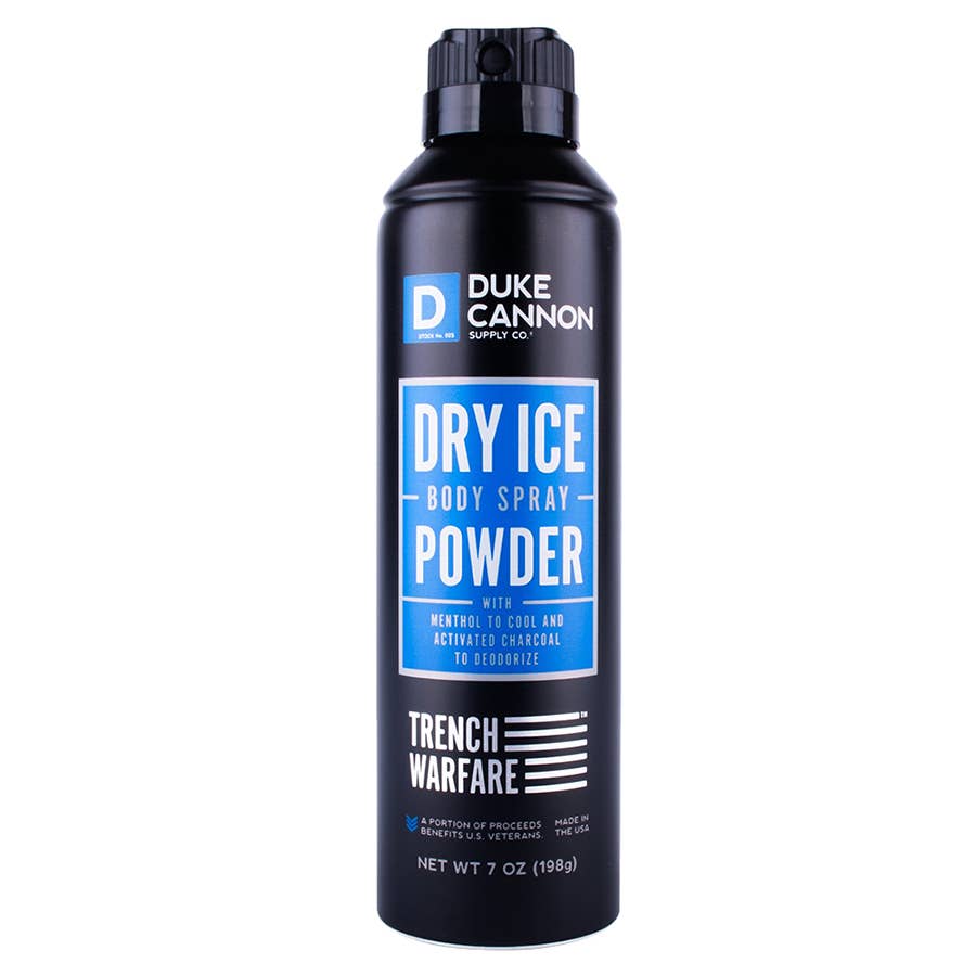 Duke Cannon Dry Ice Body Powder Spray