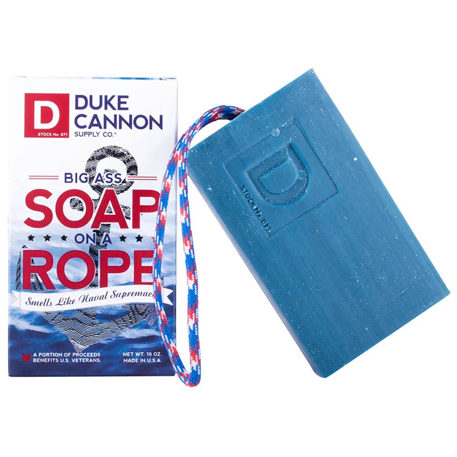 Duke Cannon Naval Supremacy Big Ass Soap On A Rope