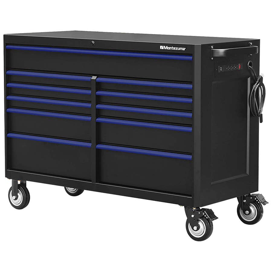 Montezuma 11-Drawer Tool Cabinet - 56""