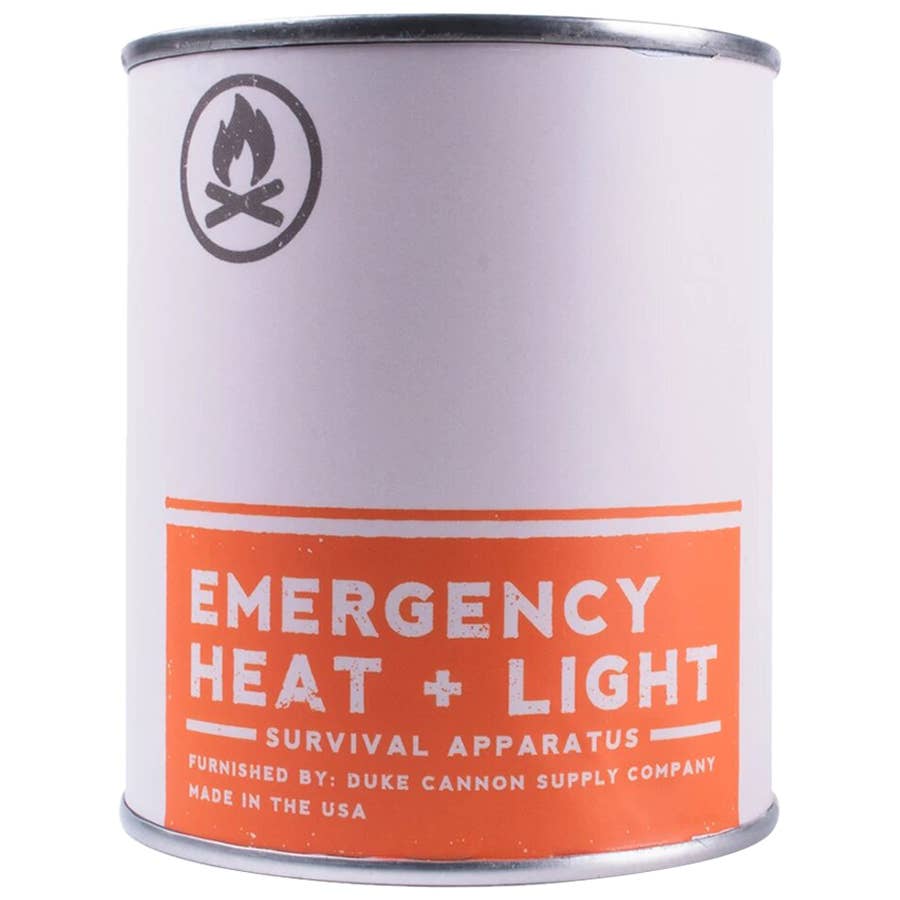Duke Cannon Emergency Heat Plus Light Candle - Campfire