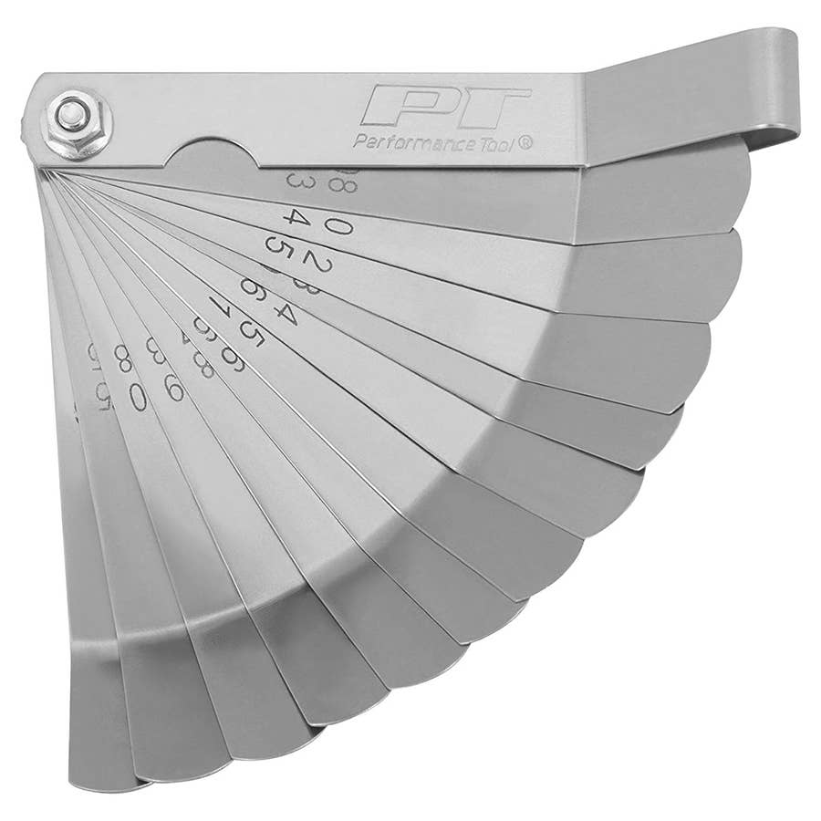 Performance Tool 12 Blade Tappet Gauge