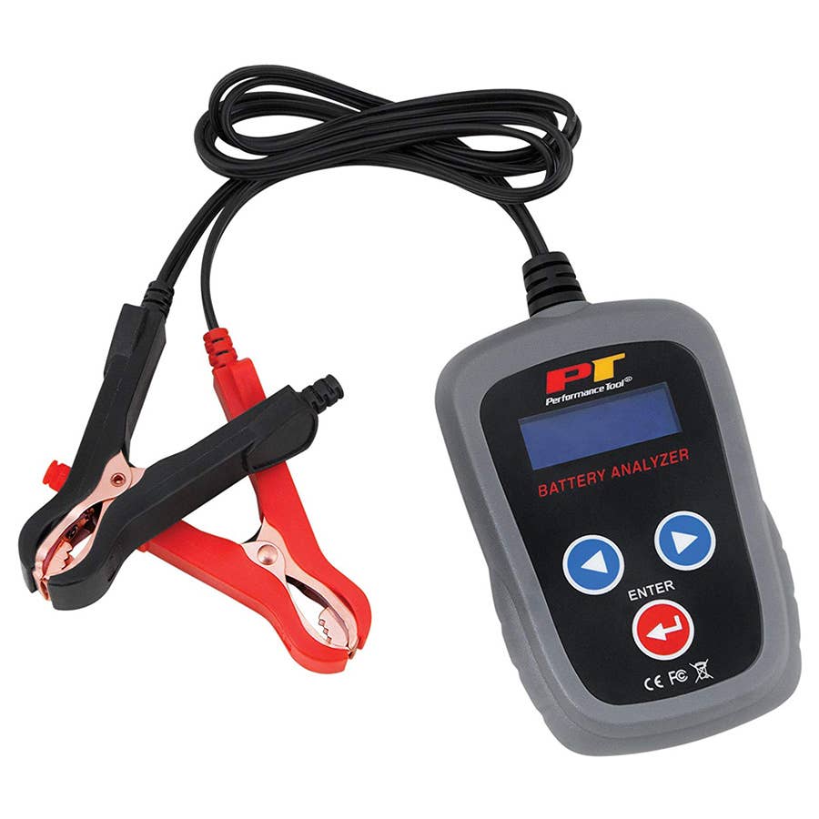 Performance Tool Digital 12V Battery Analyzer