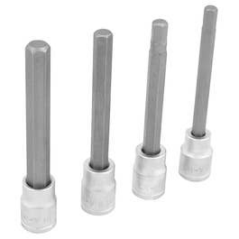 Performance Tool Metric Bit Brake Caliper Hex Bit Set - 4 pcs