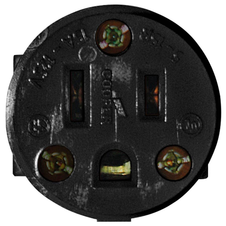 Cord-Sets Female Connector - Black