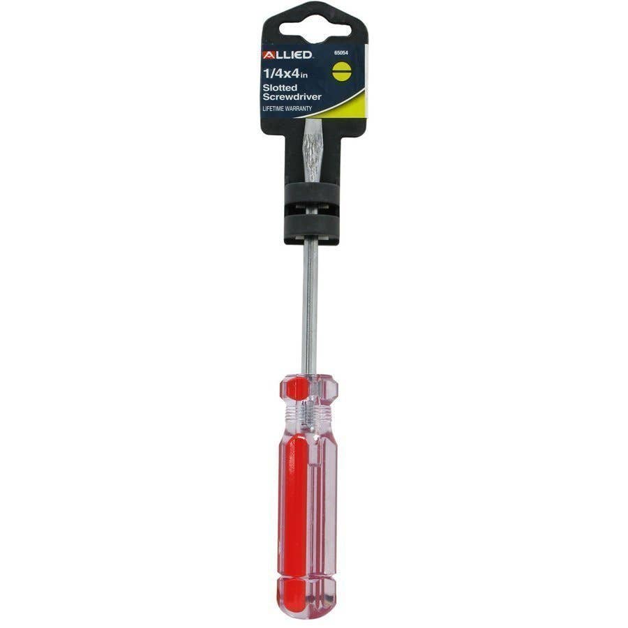 slotted screwdriver head