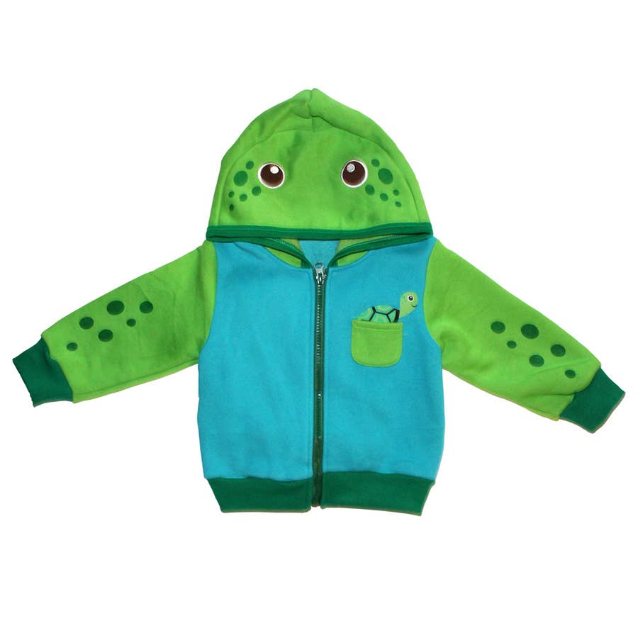 Doodle Pants Infant/Toddler Sea Turtle 3D Hoodie