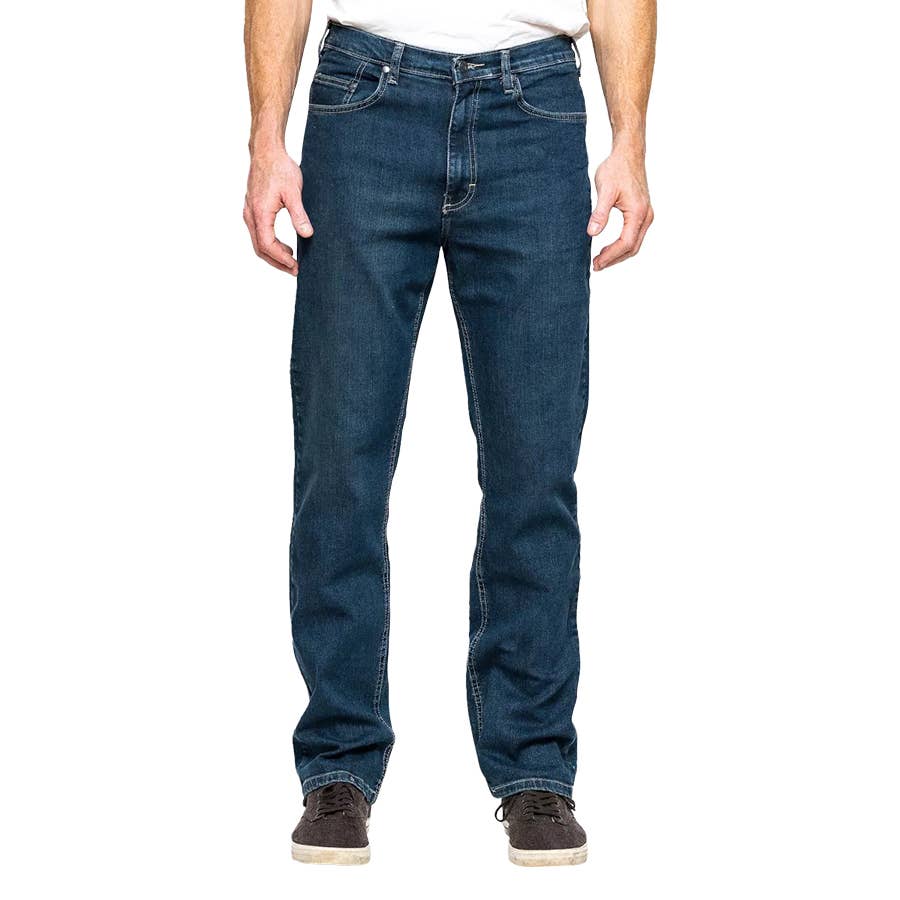 Full Blue Men's 5-Pocket Regular Fit Jeans