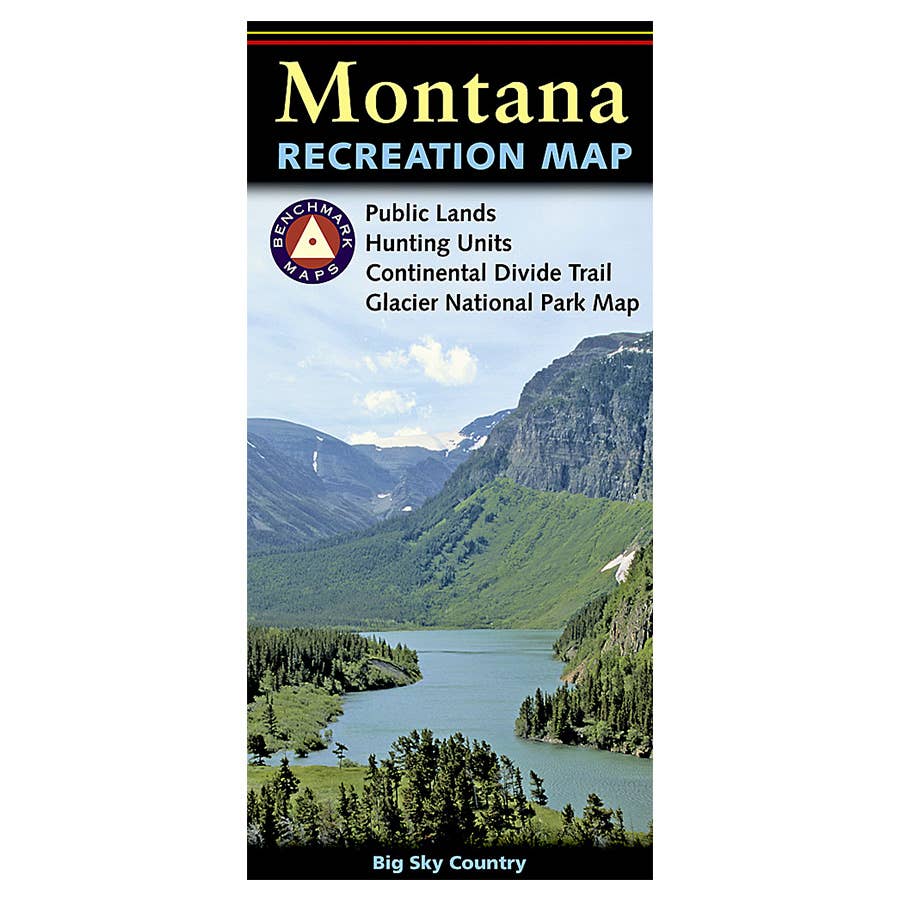 National Geographic Montana Recreation Map