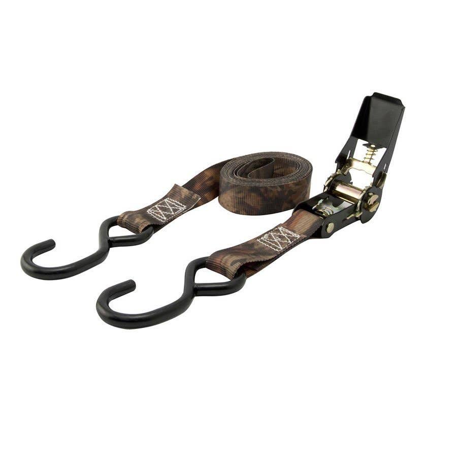 Erickson Ratchet Strap 1" X 10' Camo 4 Pk.