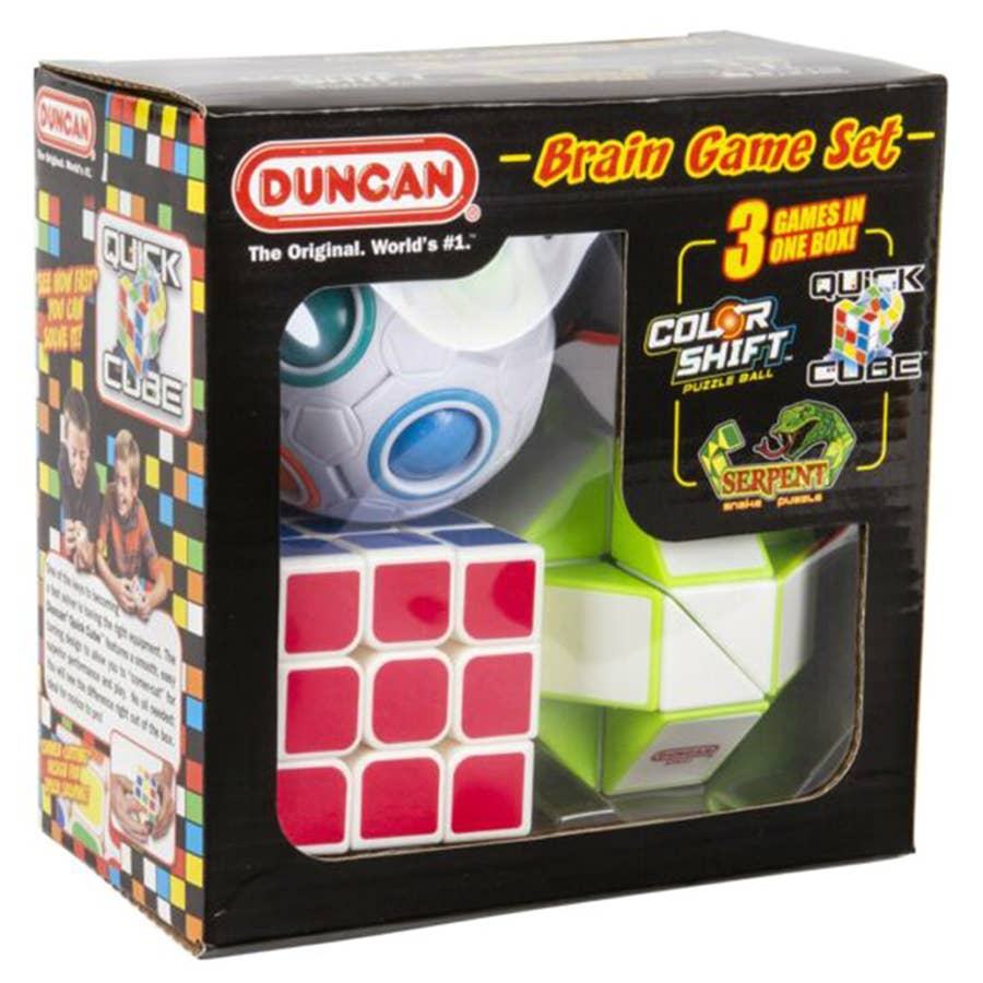 Duncan Game Set 3 Piece Small Fidget Puzzle Set