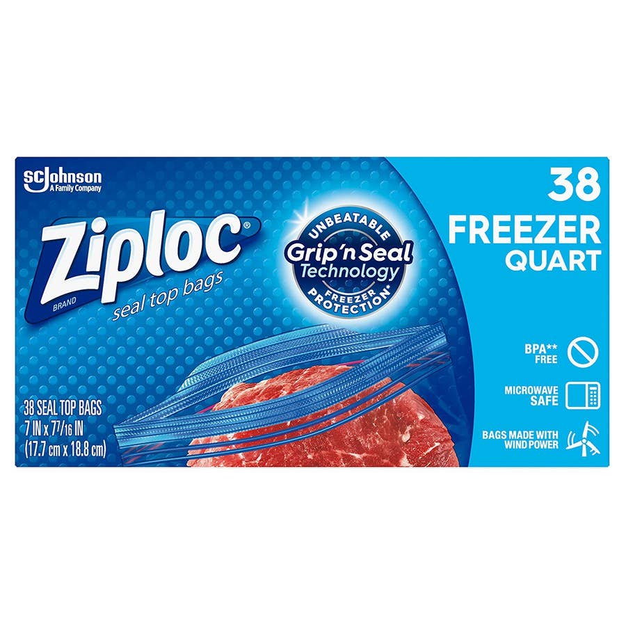 Ziploc Freezer Bag Value pack