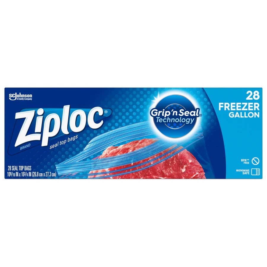 Ziploc Freezer Bag Value pack