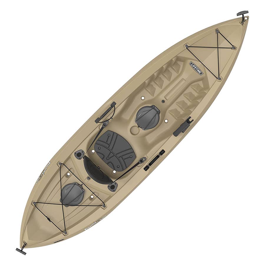 Lifetime Tamarack Angler 100 Fishing Kayak - Tan