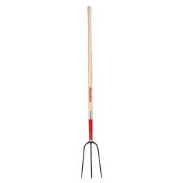 Razor-Back 3-Tine Forged Hay Fork with Wood Handle