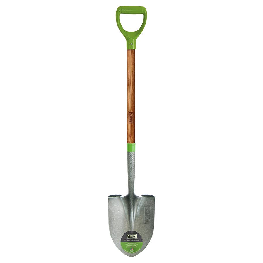 Ames D-Handle Digging Shovel with Wood Handle
