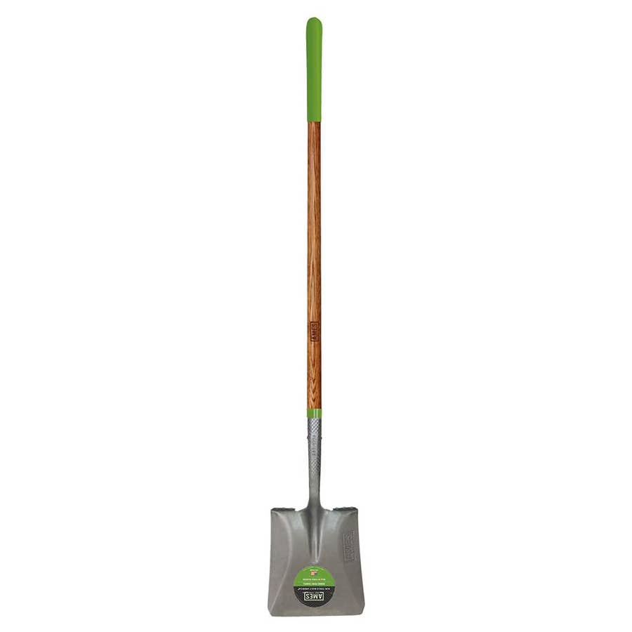 Ames Square Point Shovel with Long Wood Handle
