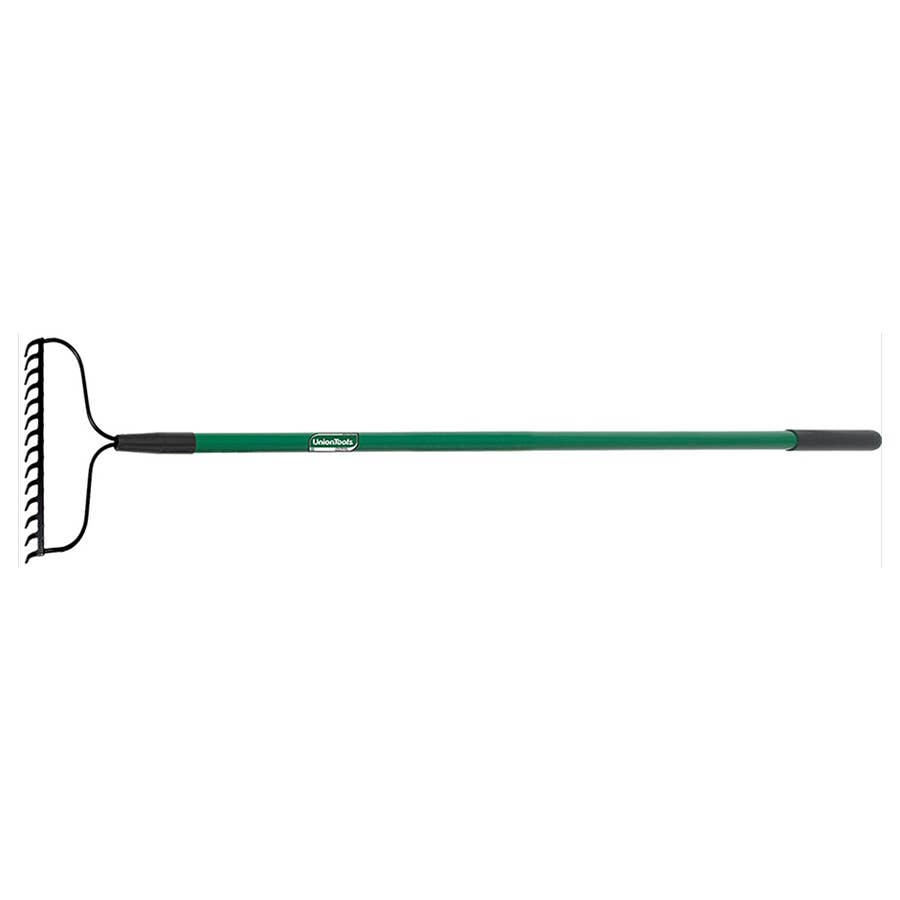 Union Tools 14-Tine Bow Rake with Fiberglass Handle