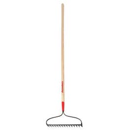Razor-Back 15-Tine Bow Forged Rake with Wood Handle