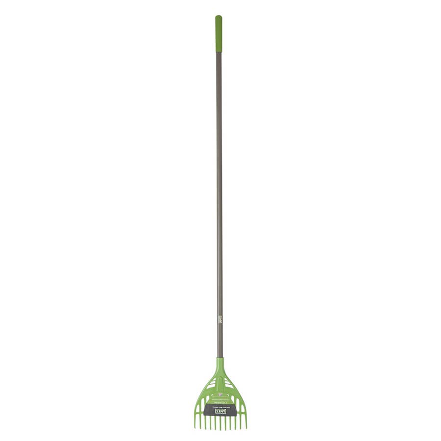 Ames Collector Series Poly Shrub Rake with Steel Handle - 8""