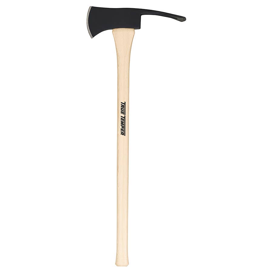 True Temper Toughstrike American Hickory Landscaping Axe with Wood Handle