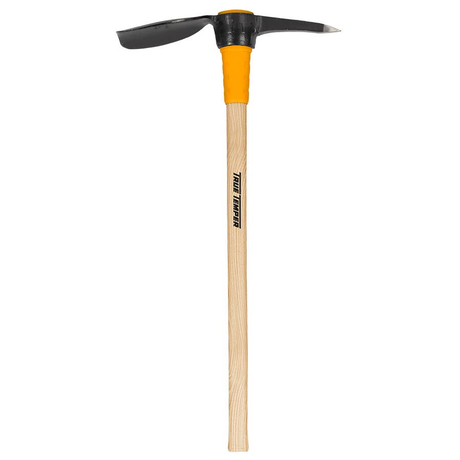 True Temper Toughstrike Dig EZ Pick with Wood Handle - 5.5 lb