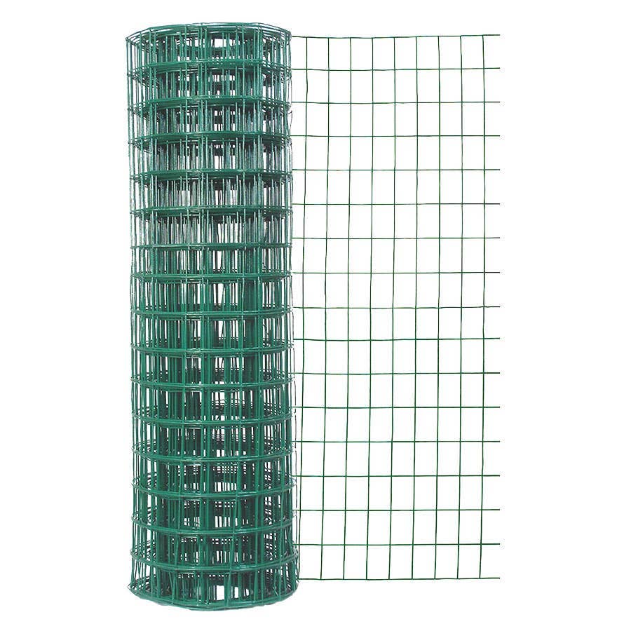 Green Vinyl Fence 3""x2"" opening - 50'